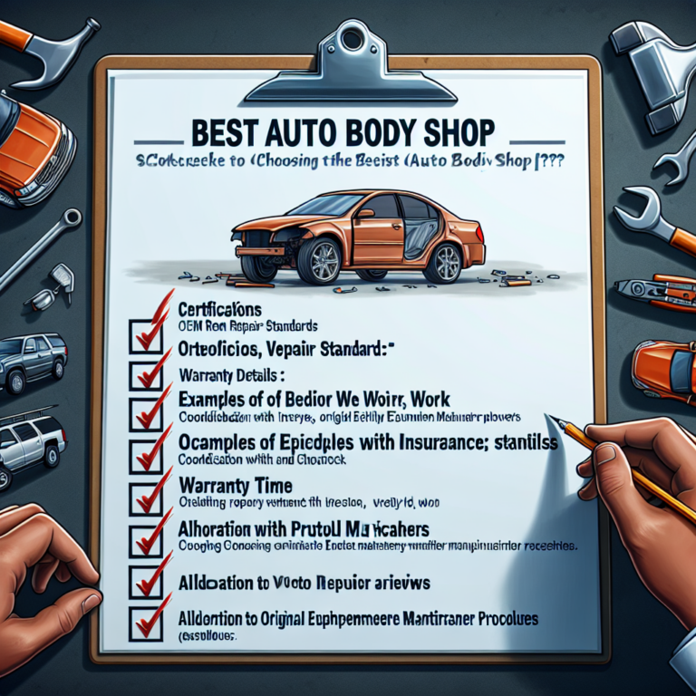 How to Find the Best Auto Body Shop Near Me in Cleveland, Ohio: Quality ...